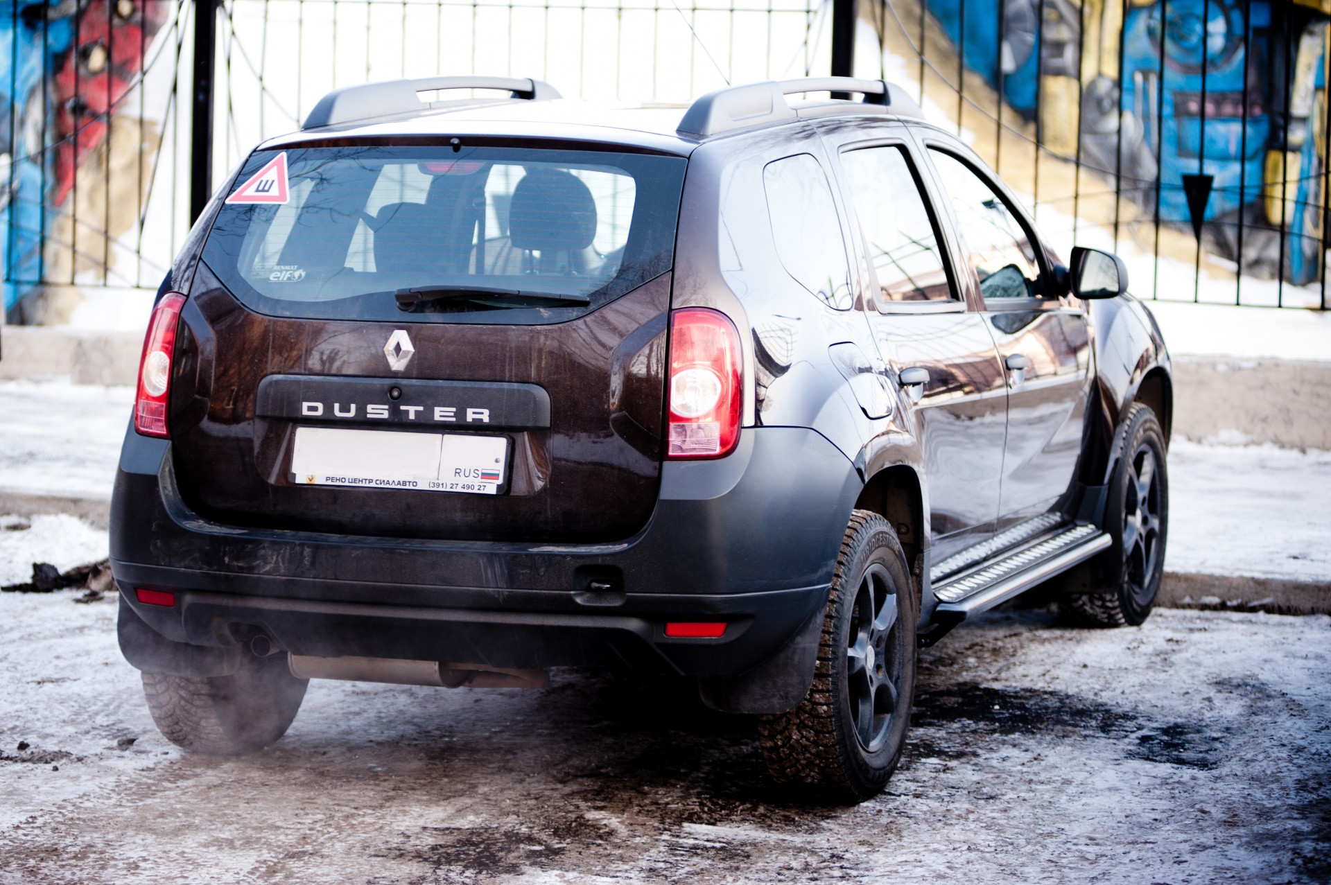 Пороги RENAULT Duster (Рено Дастер)